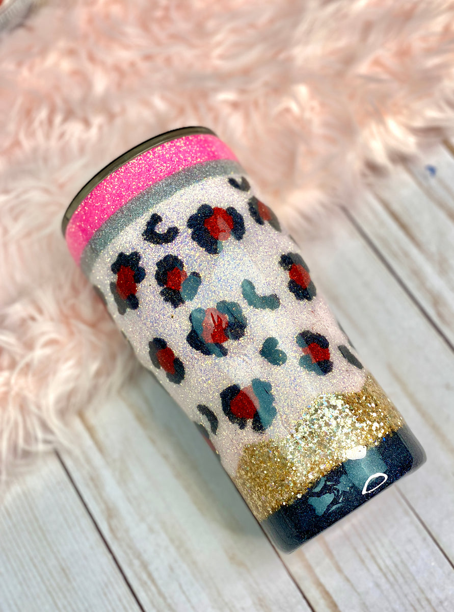 RTS {Pink/Red Leopard Pencil} 20 oz Modern Curve – CraftingByMayra
