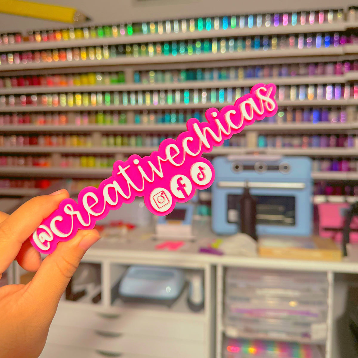 Social Media Username Sign – CraftingByMayra