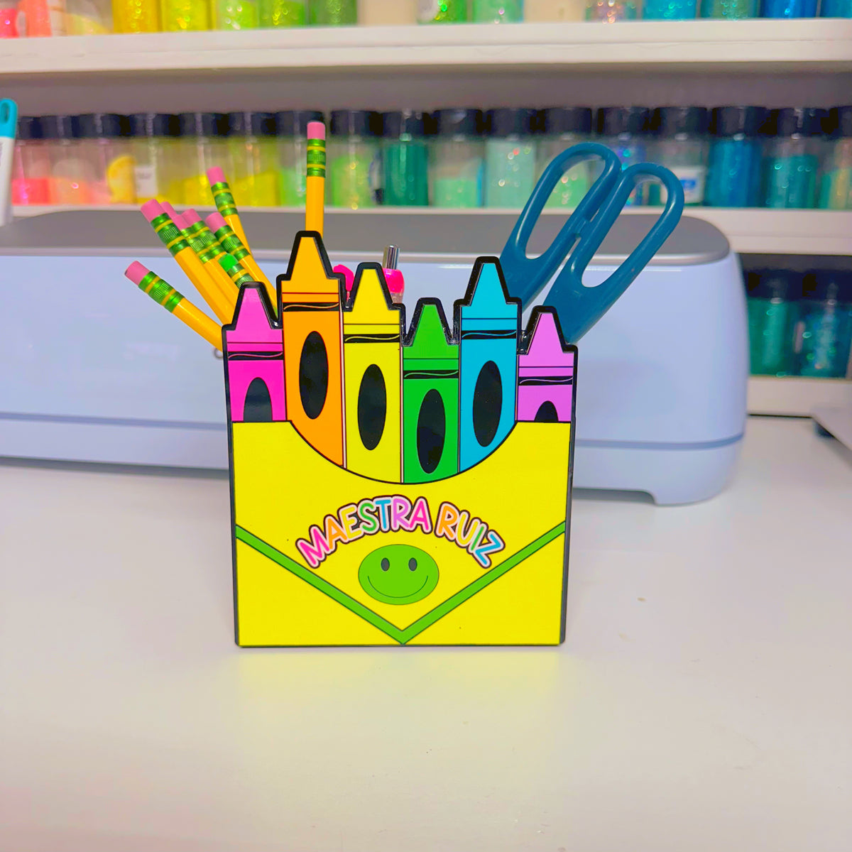 Crayon Box Desk Pen Holder Pre-Order – CraftingByMayra