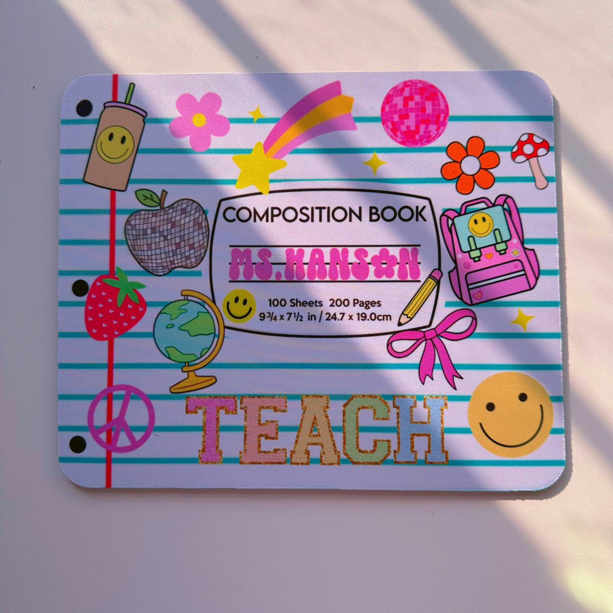 Coquette Retro Notebook Paper Mouse Pad Pre-Order – CraftingByMayra