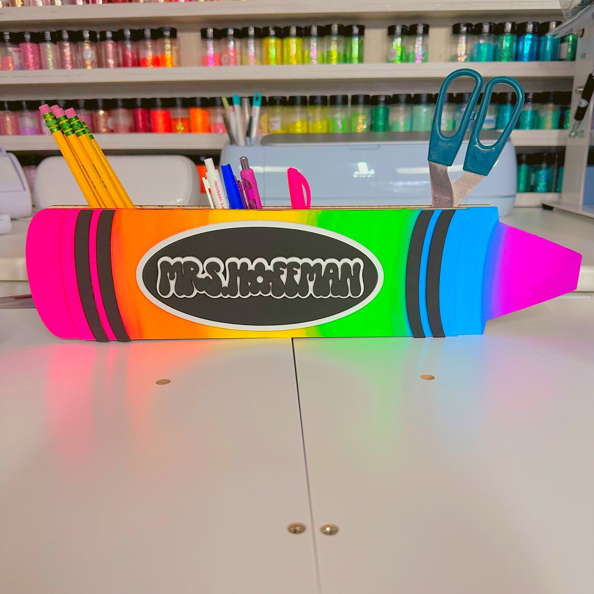 Crayon Desk Pen Holder Pre-Order – CraftingByMayra
